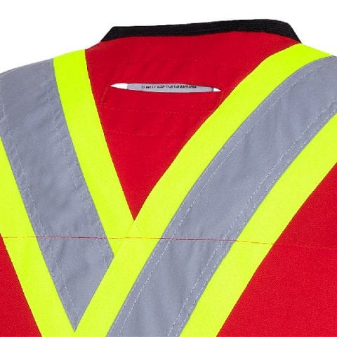 Pioneer® 6683 Red Hi-Viz 150D Surveyor's Safety Vest - Assured First ...