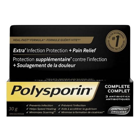 Polysporin® Complete Ointment - Assured First Aid & Safety